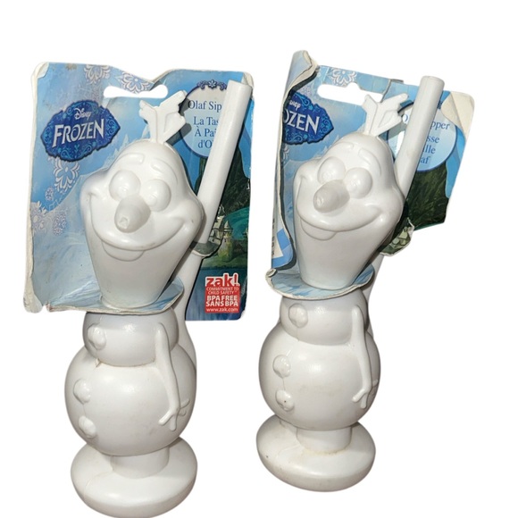 Disney | Accents | Disney Frozen Olaf White Decor Figurine Lot Of 2 ...